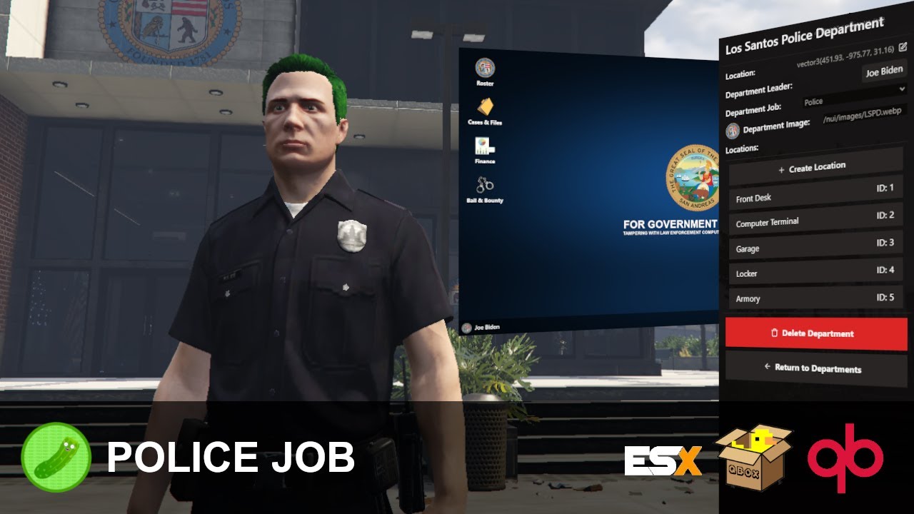Pickle's Police Job | In-Game Creator, Evidence System, Modern Police ...