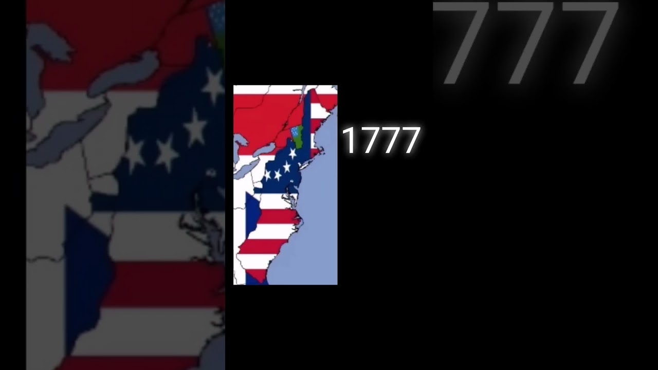 🇺🇸The USA now vs then (1777) #history #usa #us #america #viral #shorts