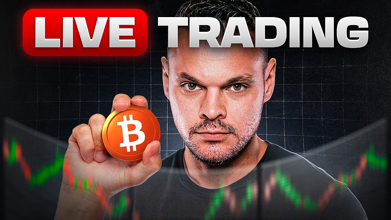 BITCOIN LIVE TRADING!