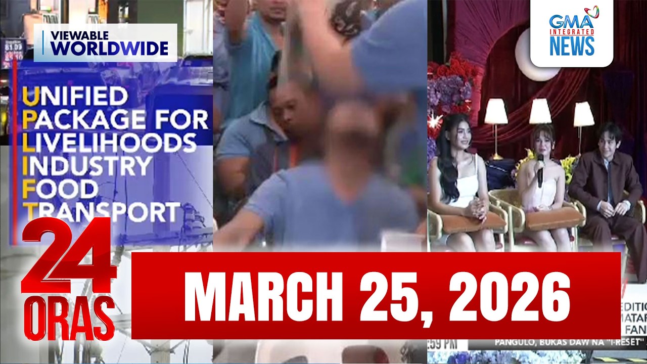 24 Oras Express: March 25, 2026 [HD]
