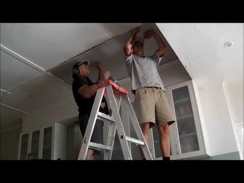 Plaster Panel Replacement - Fibrous Plaster Ceiling Repairs