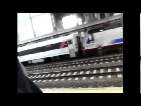 Newark Airport Railway Station Walk Through