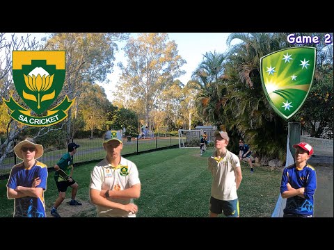 South Africa VS Australia | Game 2 | Backyard Cricket 2023