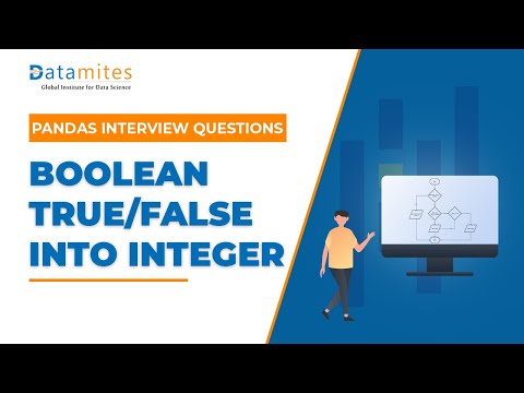 Convert Boolean into Integer in Python | Pandas Interview Question