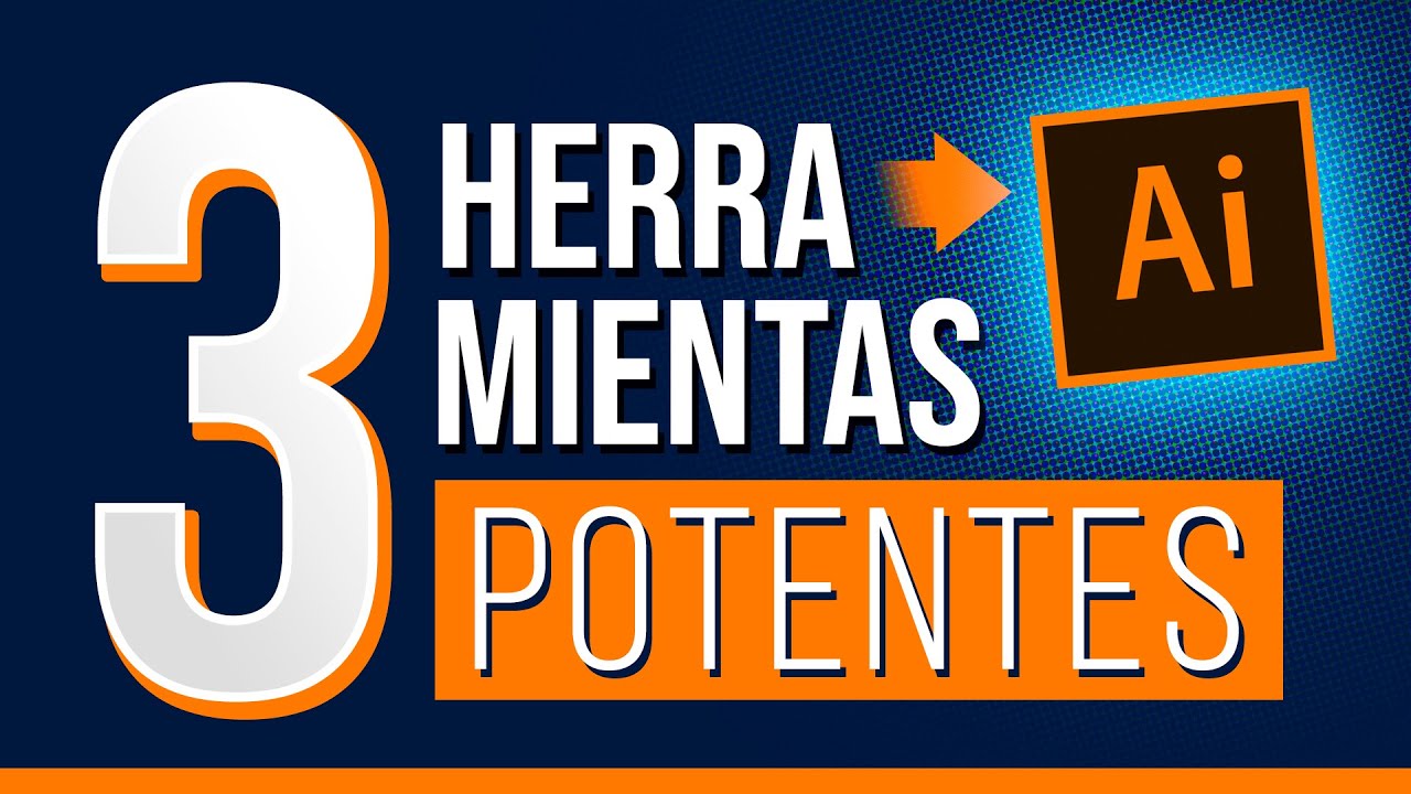 🔥3 herramientas POTENTES que DESCONOCES de Adobe illustrator [EXPLICADAS]