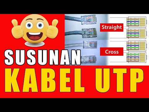 Pembahasan Jenis Kabel Jaringan || Cros dan Straight