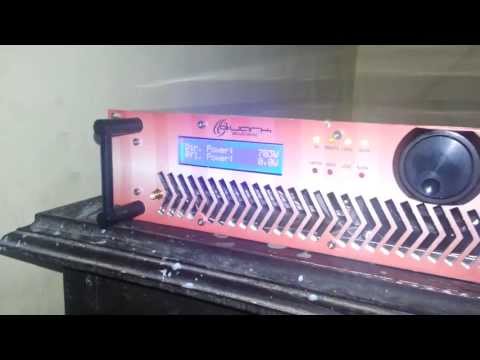 FALCON2000S 2000W FM stereo, power set at 700W