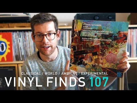 VINYL FINDS 107: Classical-World-Ambient-Experimental Pickups! August 2019