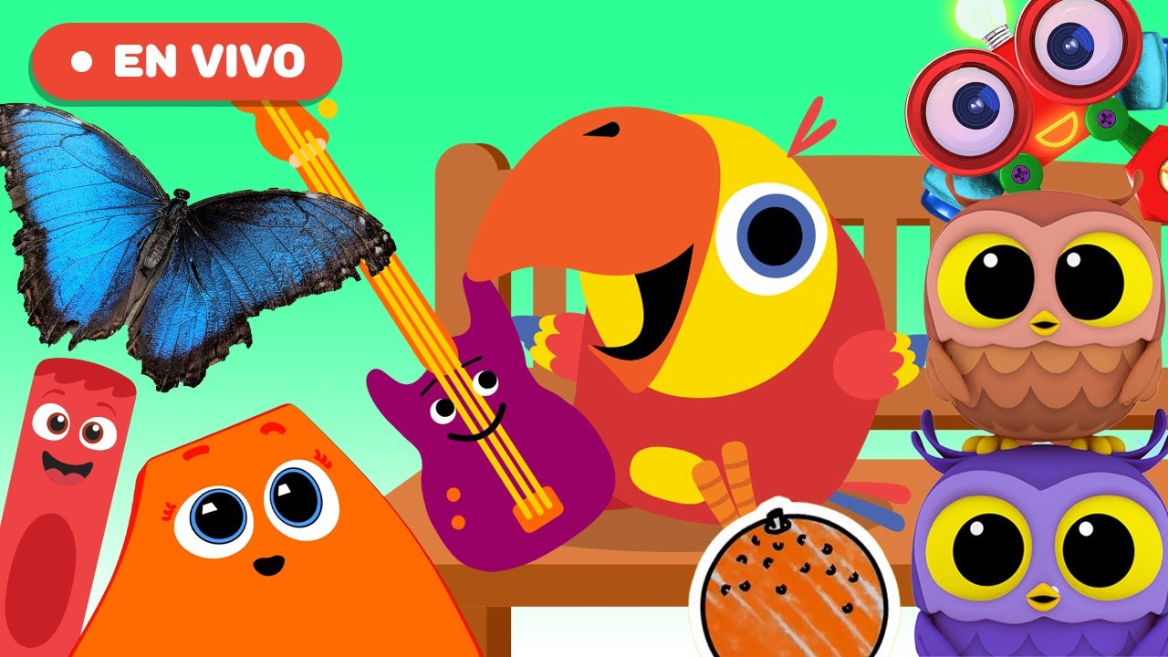 Aprender Formas y Colores | Video Educativo para Niños | Live