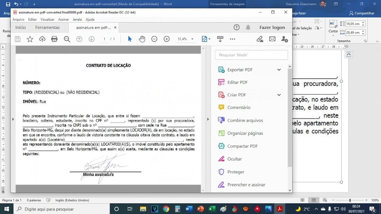 COMO ASSINAR DOCUMENTO PDF SEM IMPRIMIR