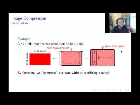 Singular Value Decomposition: Part 1/5 "Image Compression"