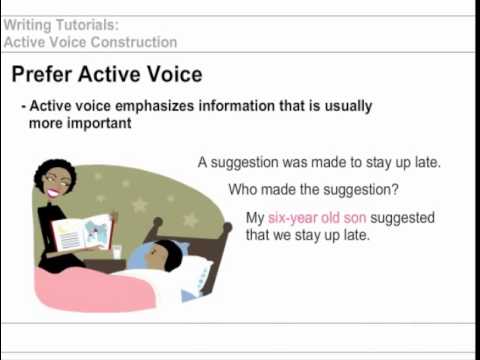 Grammar Check: Proper Use of Active & Passive Voice