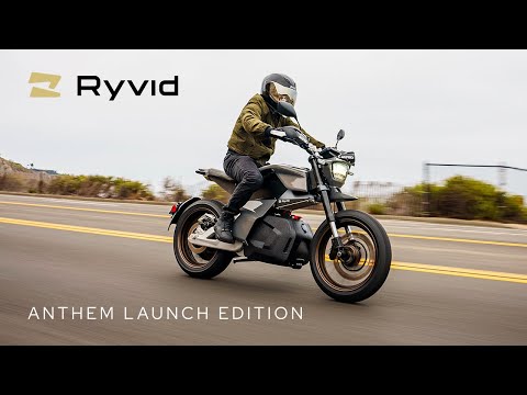 Limited Launch Edition of the Ryvid Anthem Electric Motorcycle Is ...