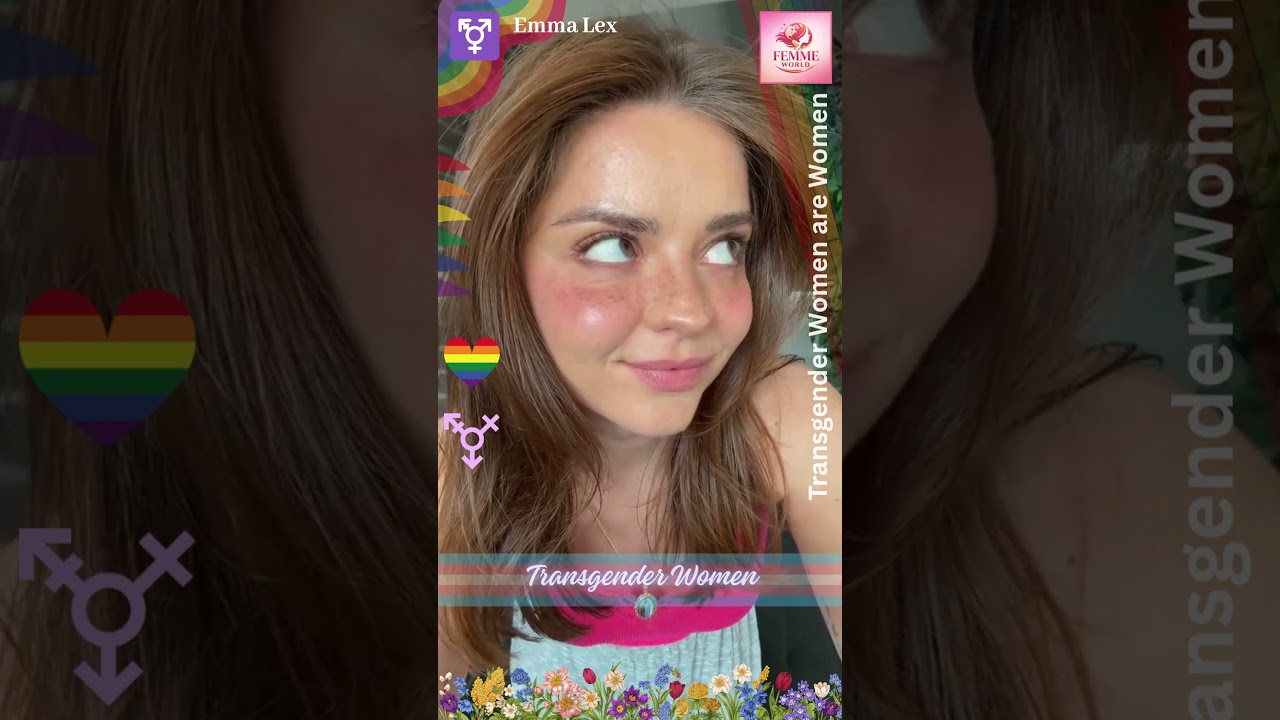 Emma Lex Beautiful Trans Woman Glow 😍✨ #shorts #transgender #viral