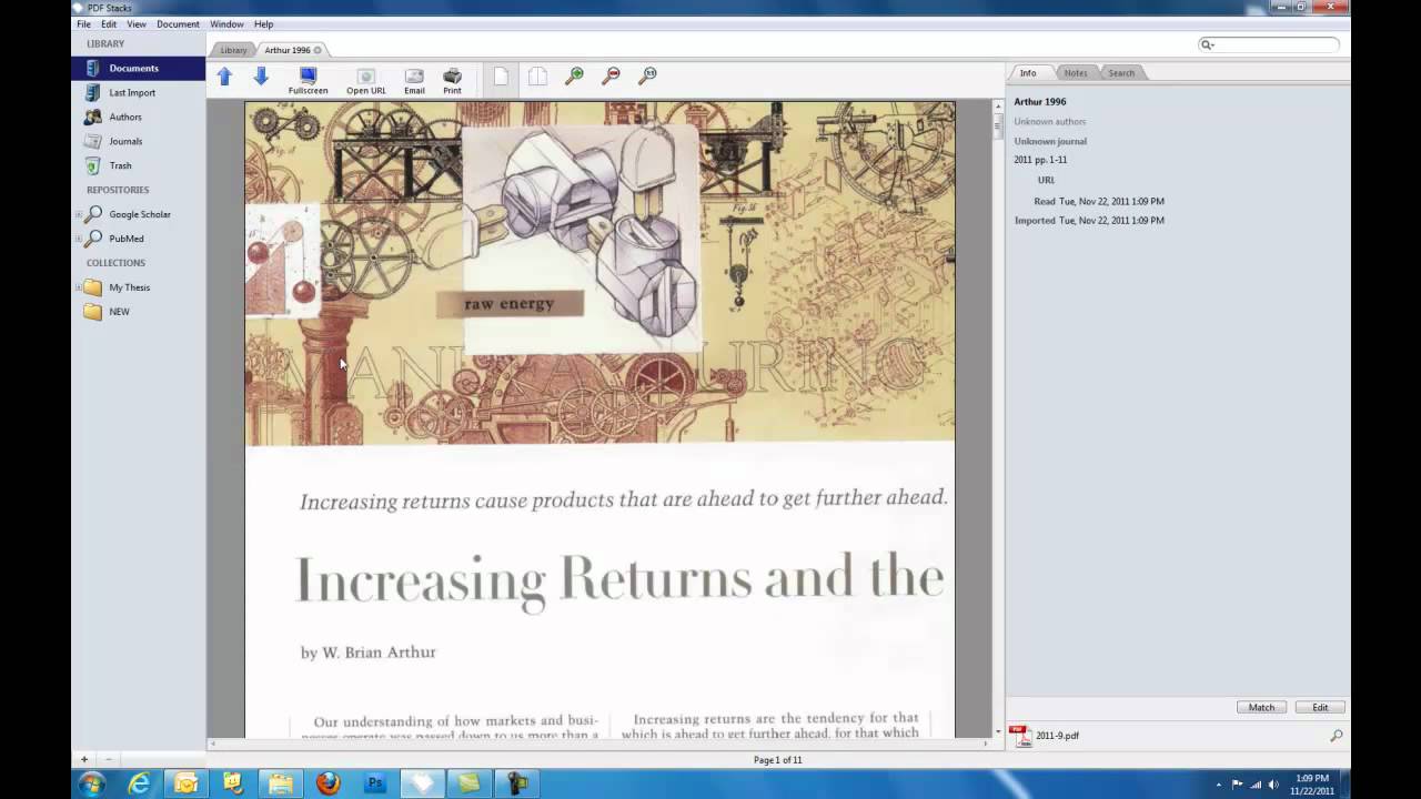 PDF Stacks - How to drag your PDF Files into program