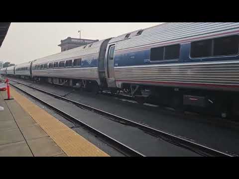 Amtrak Palmetto 90 thru Fredericksburg Va. 6/29/23