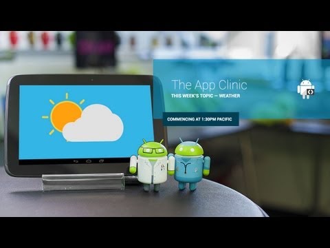 The App Clinic: Weather