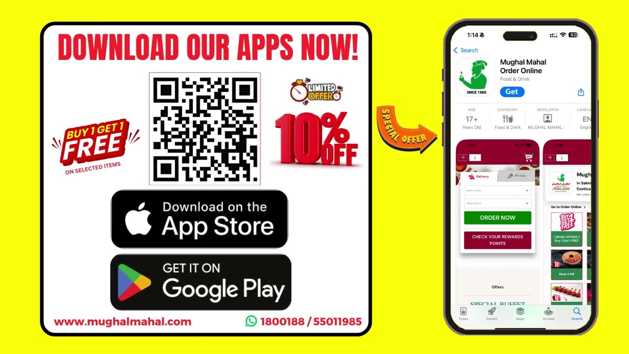 DOWNLOAD OUR APP