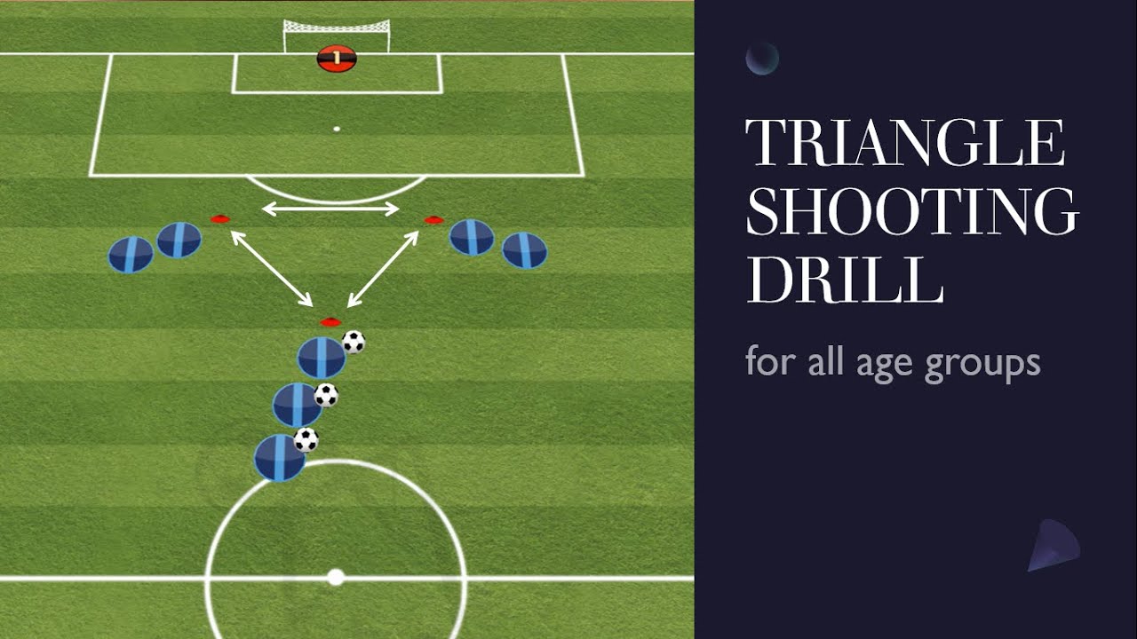 Triangle Shooting Drill - Pre-Game Warm Up and Training