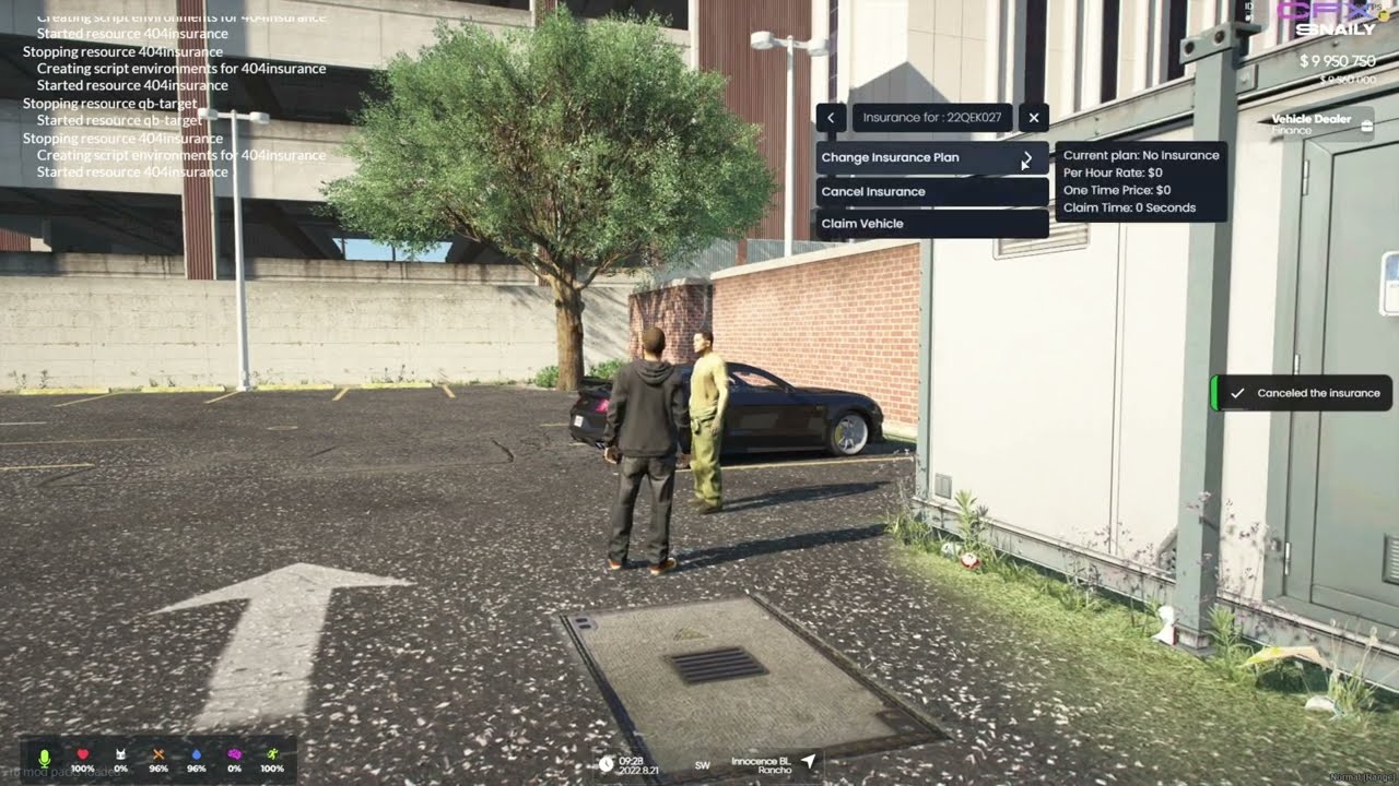 [QB] Vehicle Insurance System | ox_lib - FiveM Releases - Cfx.re Community