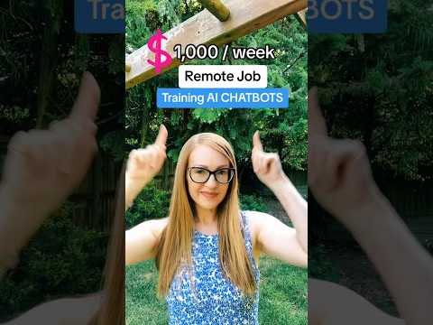 ????$1,000 per week REMOTE JOB Using AI???? #sidehustle #business #money #ai #remote #work #motivation