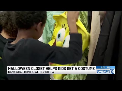 Halloween Closet helps kids get a costume