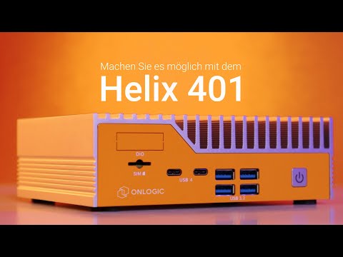 Vorstellung des OnLogic Helix 401 Hybrid-Core Industrie-Computers