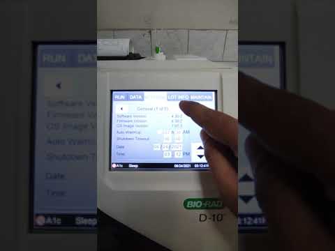 BIO-RAD D-10 ANALYZER | HBA1C ANALYZER | HEMATOLOGY ANALYZER | D 10 ANALYZER | BIO-RAD ANALYZER |