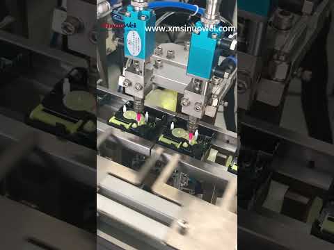Quartz Clock Movement Assembly Process #machine #factory #clock