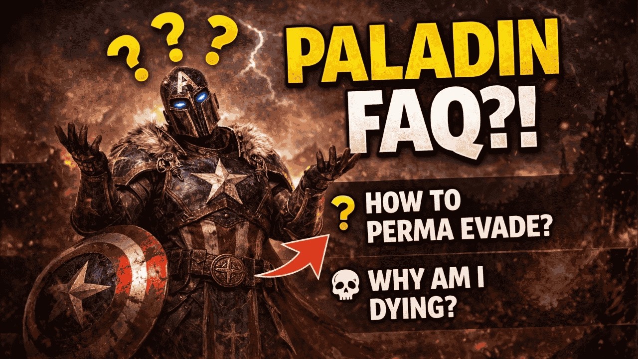 Captain America Shield Throw Paladin in-depth Build Guide FAQ