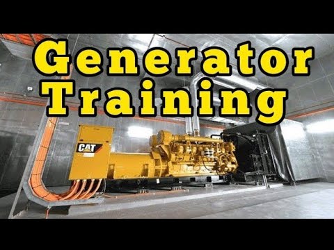 Diesel Generator Training, Parts and components and working principle explain Power learning part 1