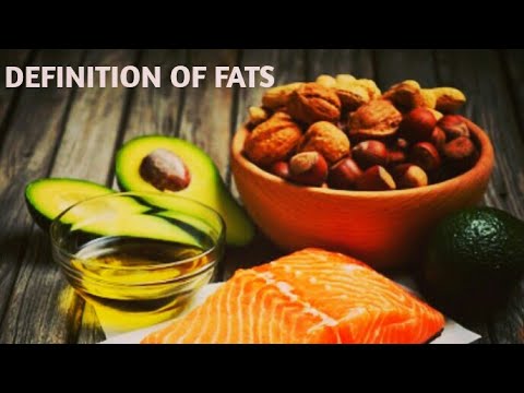 Definition of Fats in English