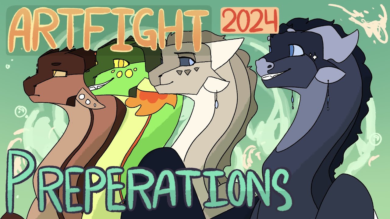 Working on Art Fight Refs!