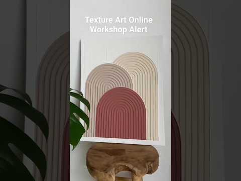 Texture Painting Arches Online Workshop Alert #paintingstyle #textureart #texturearches #workshop
