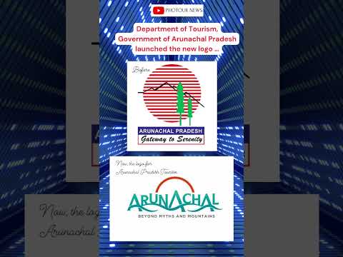 Department of Tourism, Government of Arunachal Pradesh launched the new logo #travel