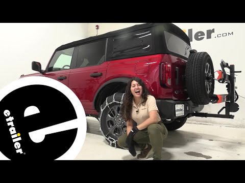 etrailer | Installation: Titan Chain Snow Tire Chains on a 2021 Ford Bronco