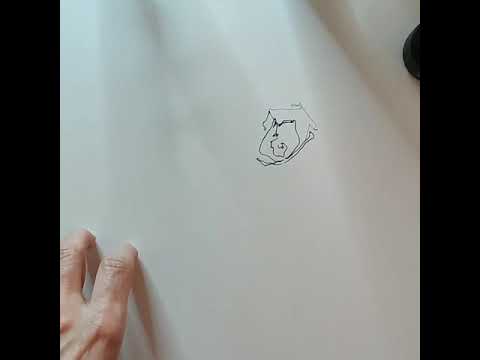 Line Drawing/Rose - India Ink/Metal Nib