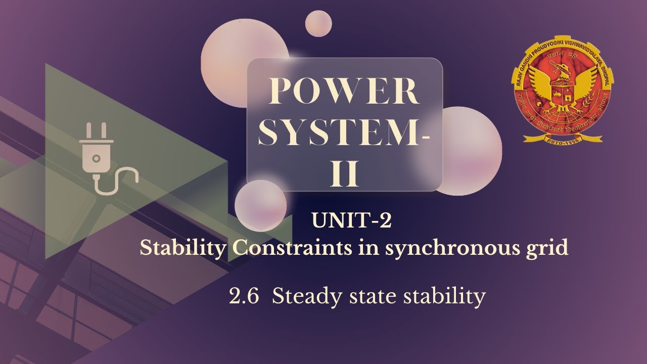 2.6 Steady State Stability | EE602 |