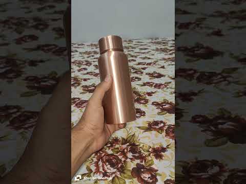 Copper Water Bottle 500ml | Available on IndiaMART