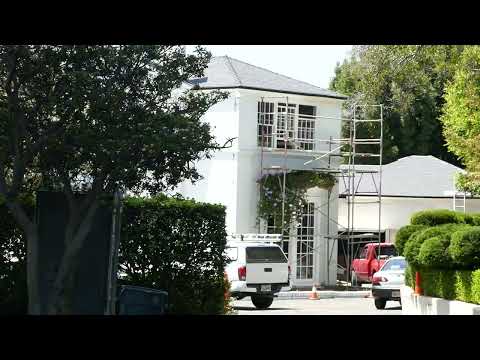 Actors Tyrone Power & David Niven Former Home Brentwood Los Angeles California USA May 8, 2023