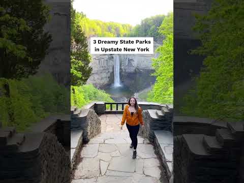 3 Dreamy State parks in Upstate New York #upstateny #waterfalls #taughannockfalls