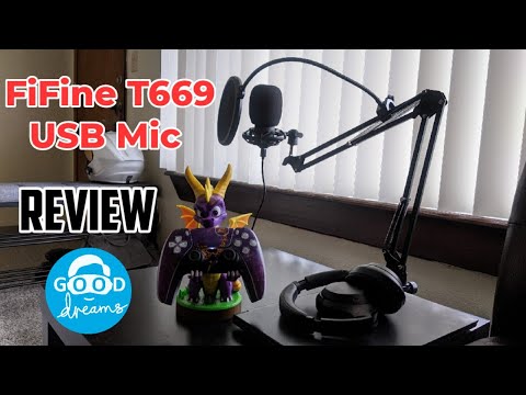 Review + Unboxing + Sound Test | FiFine USB Microphone Kit T669