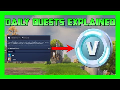 Daily Quests – Fortnite Save The World Companion