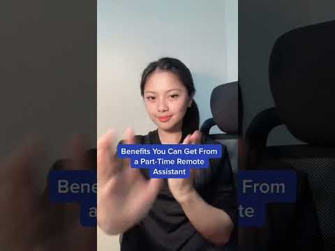 Here are 5 benefits you can get from a Part-time remote virtual assistant! #shorts