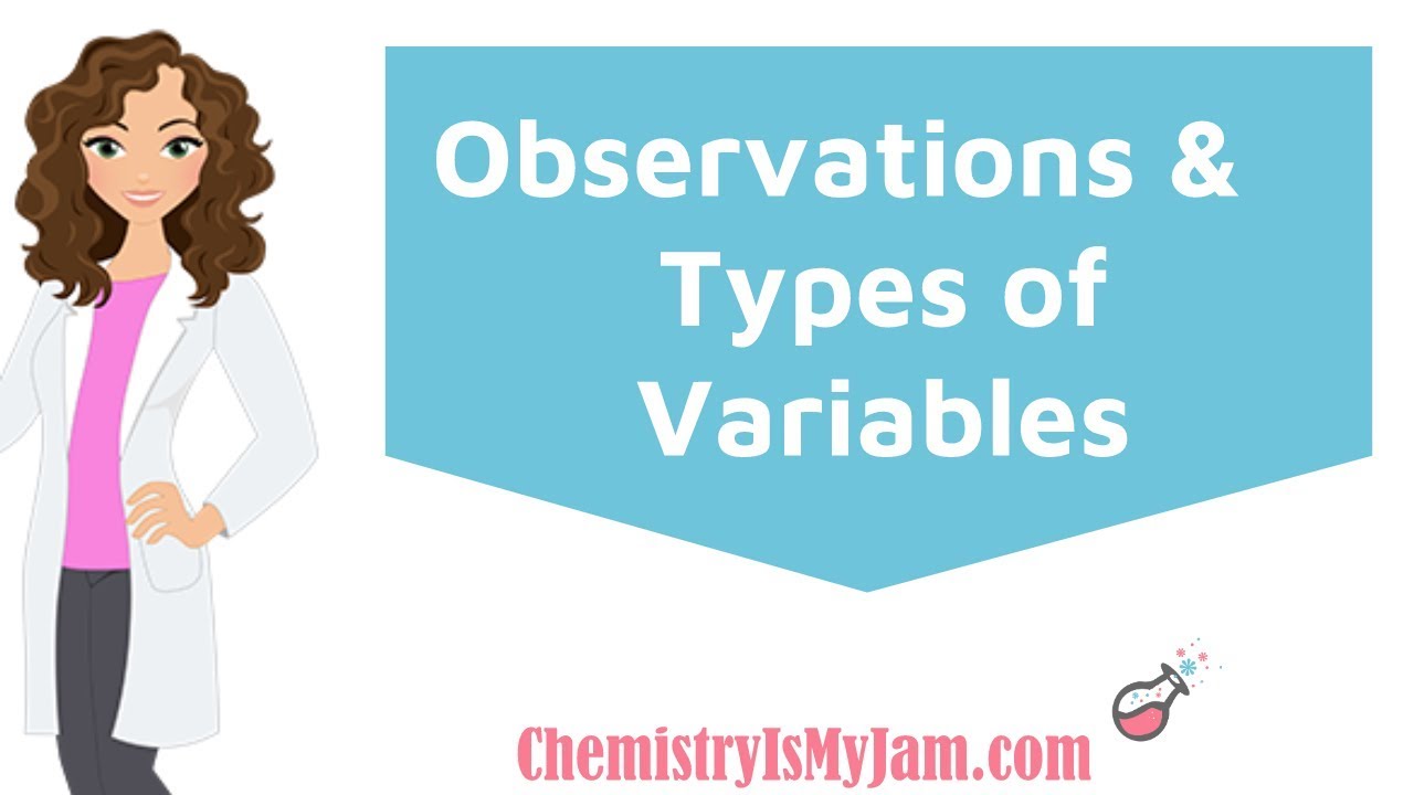 Scientific Observations and Types of Variables
