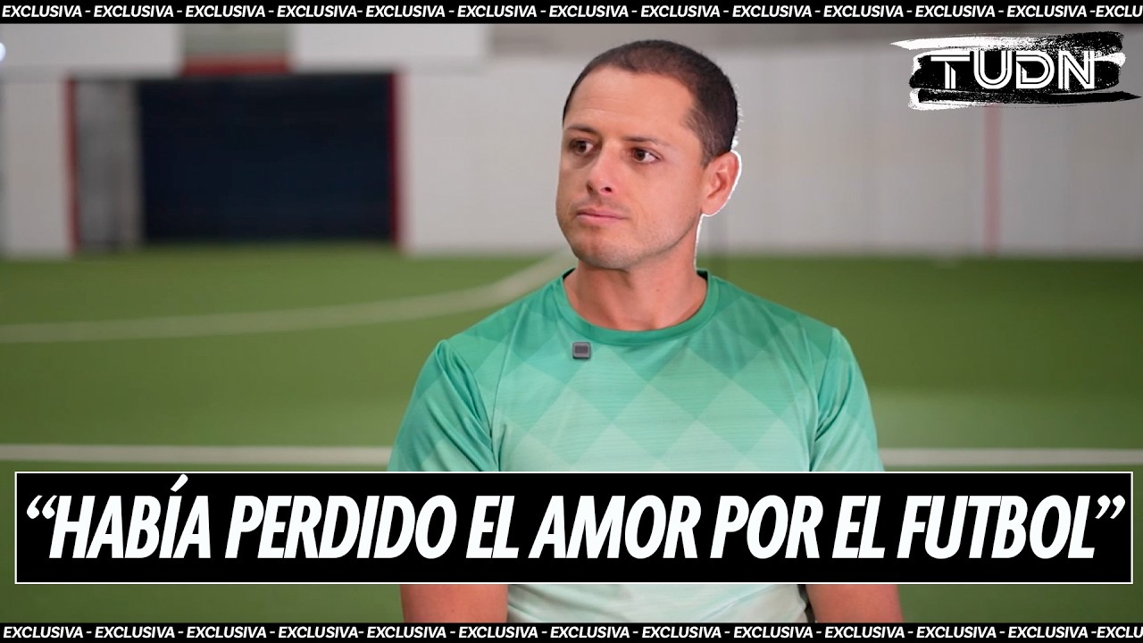 EXCLUSIVE INTERVIEW: 🚨 Chicharito Hernández confesses: “I wanted to quit playing” | TUDN
