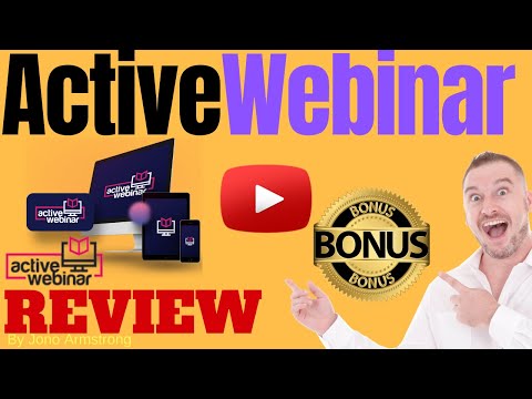 ActiveWebinar Review⚠️ WARNING ⚠️ DON'T GET ACTIVEWEBINAR WITHOUT MY 👷 CUSTOM 👷 BONUSES!!