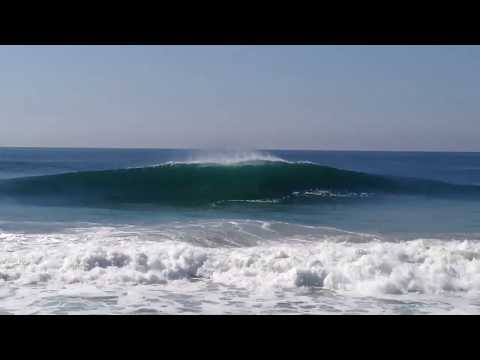 Perfect waves, surfing Naval station Point Mugu. The best waves in California.