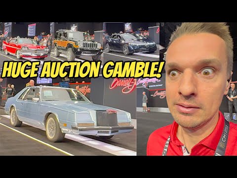 Taking a HUGE RISK selling my car collection at a no reserve auction ...