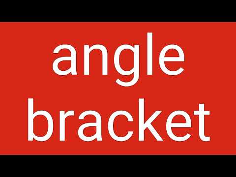 Angle Bracket Definition & Meaning